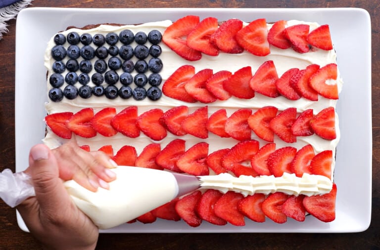 Brownie Flag Recipe - Spicy Southern Kitchen