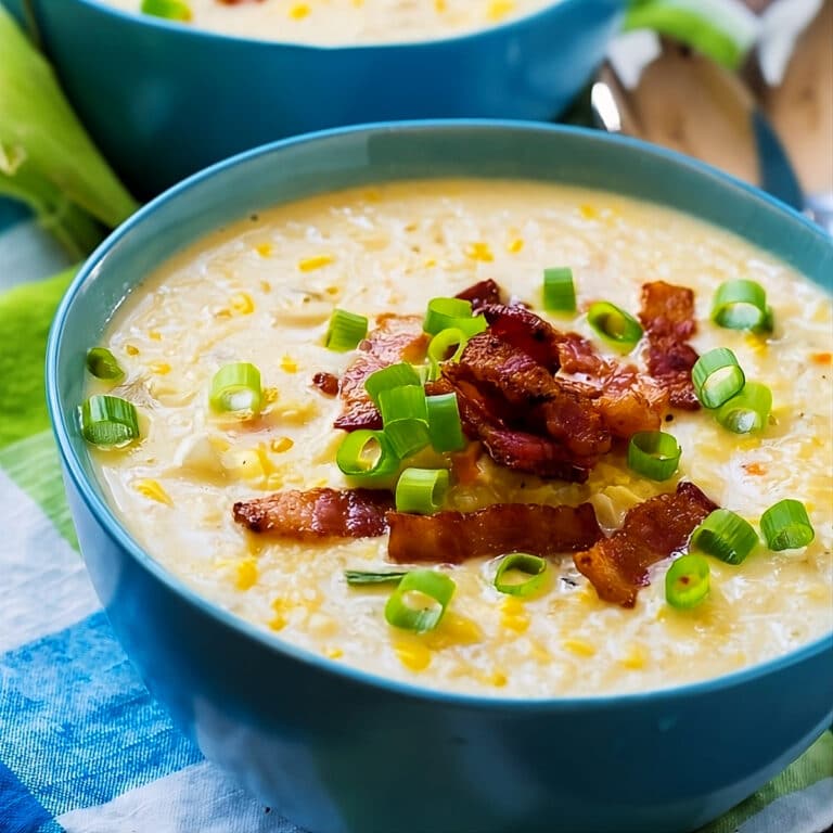Corn and Crawfish Chowder - Spicy Southern Kitchen
