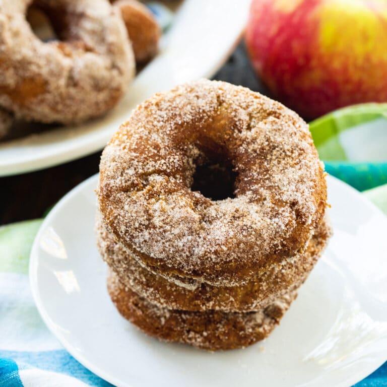 Apple Cider Doughnuts - Spicy Southern Kitchen