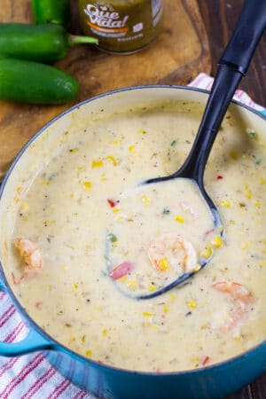 Southwestern Shrimp Chowder - Spicy Southern Kitchen