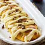 Pumpkin Crescent Braid - Spicy Southern Kitchen