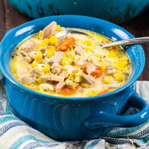 Turkey Corn Chowder - Spicy Southern Kitchen