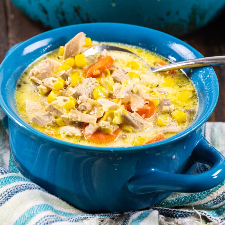 Turkey Corn Chowder - Spicy Southern Kitchen