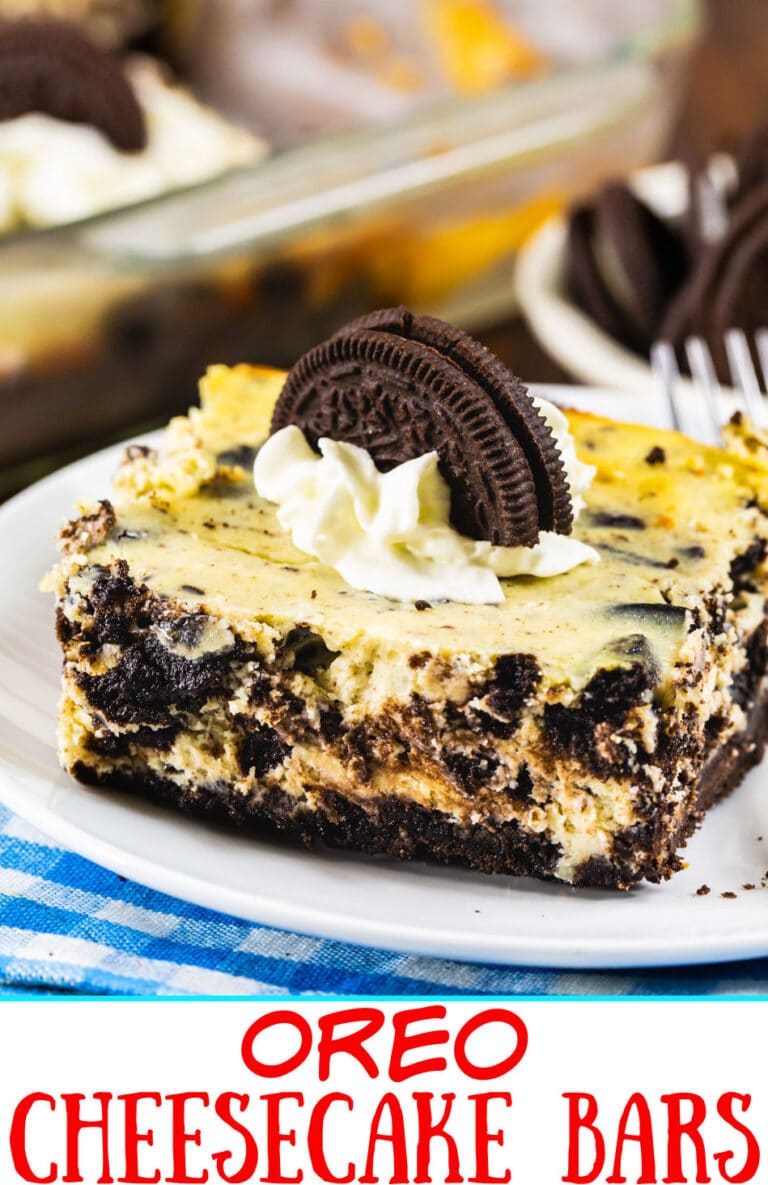 Oreo Cheesecake Bars - Spicy Southern Kitchen