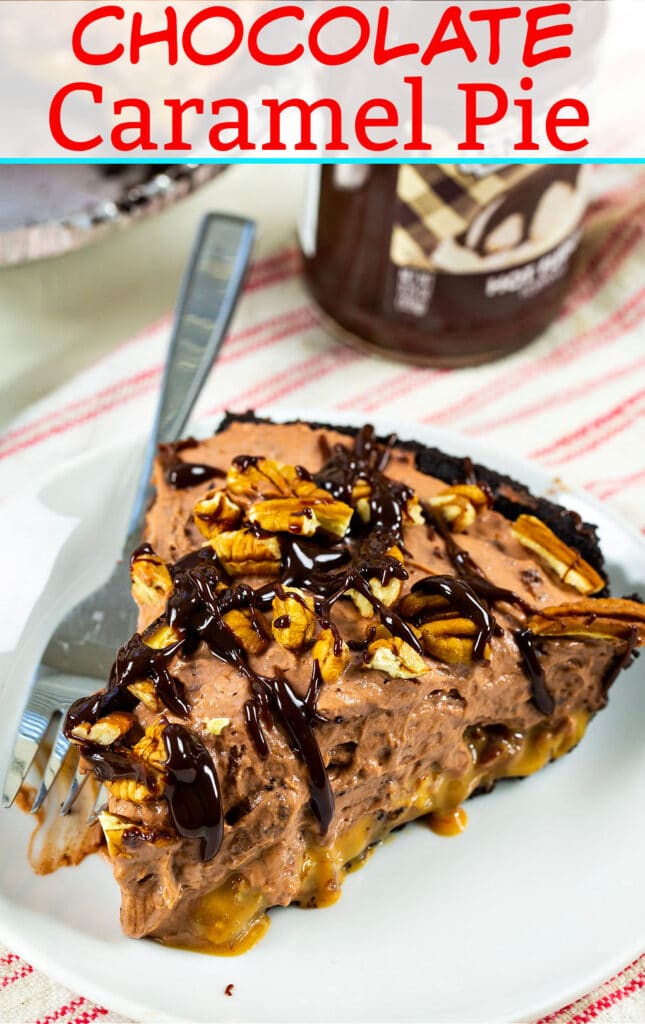 Chocolate Caramel Pie - Spicy Southern Kitchen