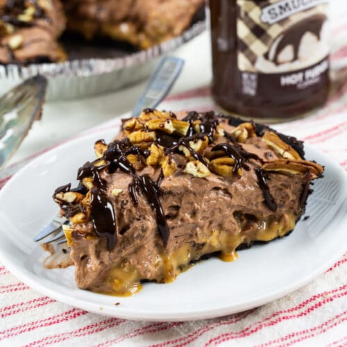 Chocolate Caramel Pie - Spicy Southern Kitchen