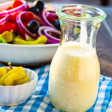 Creamy Italian Dressing - Spicy Southern Kitchen
