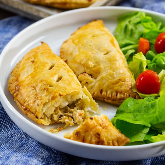 Creamy Chicken Hand Pies - Spicy Southern Kitchen