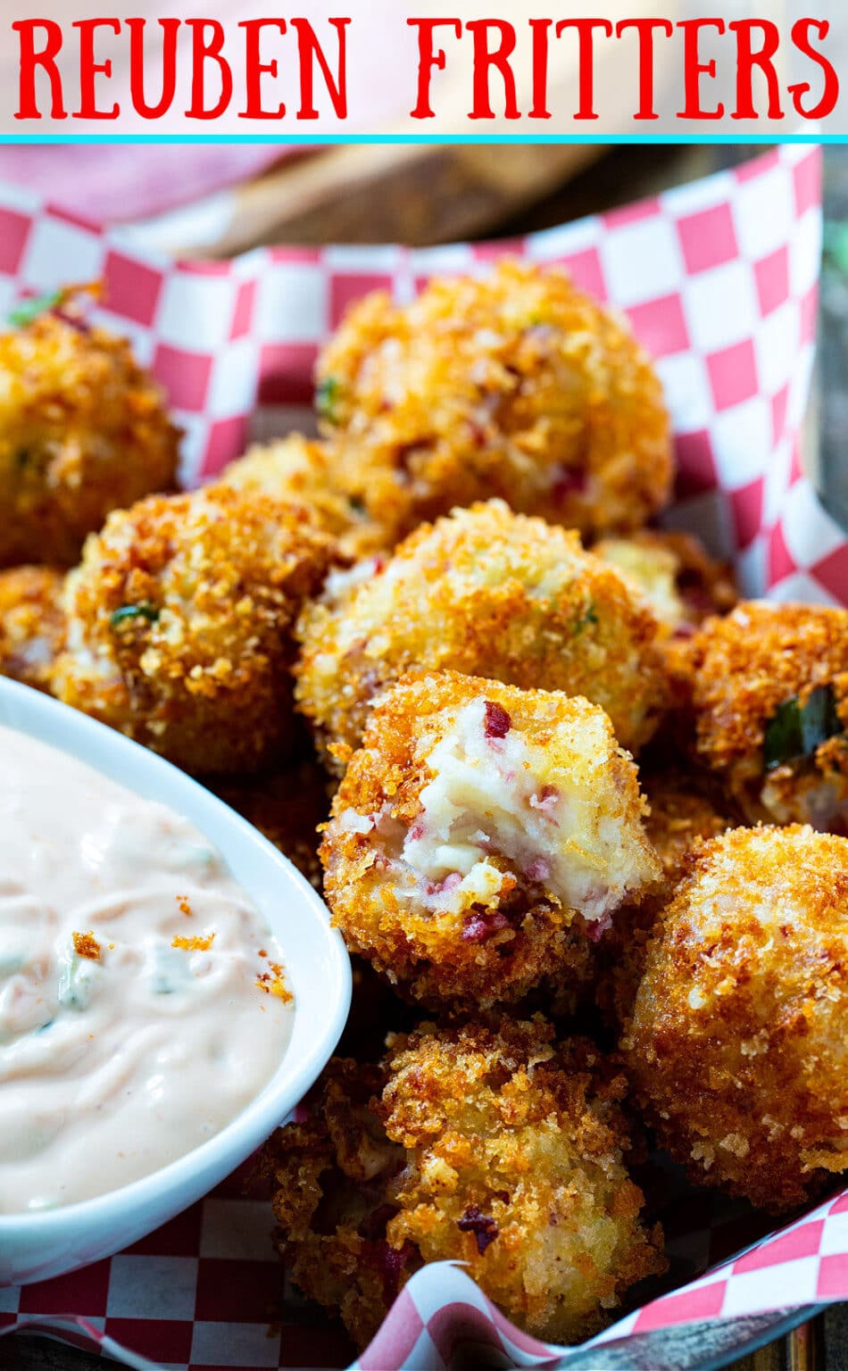 Reuben Fritters - Spicy Southern Kitchen