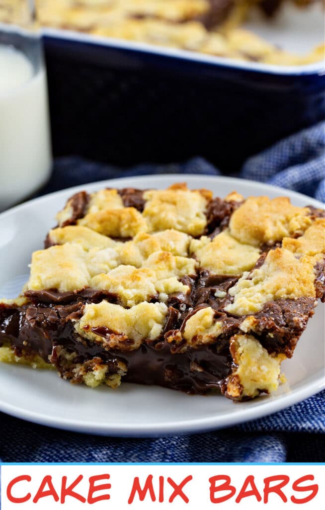 Cake Mix Bars - Spicy Southern Kitchen