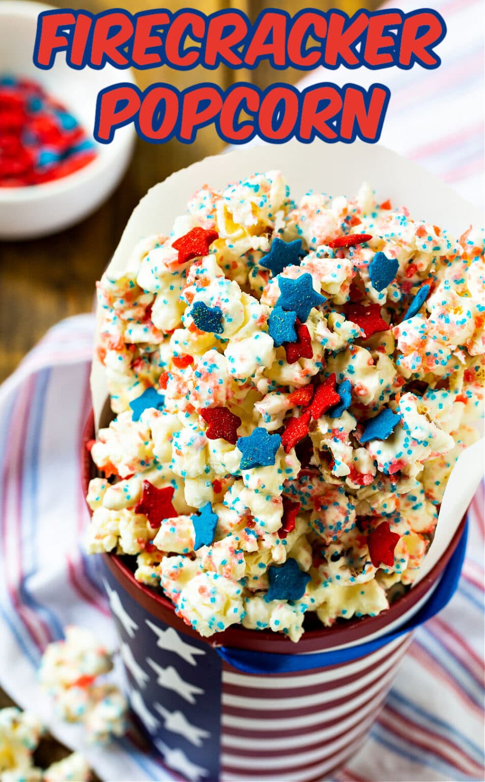 Firecracker Popcorn - Spicy Southern Kitchen