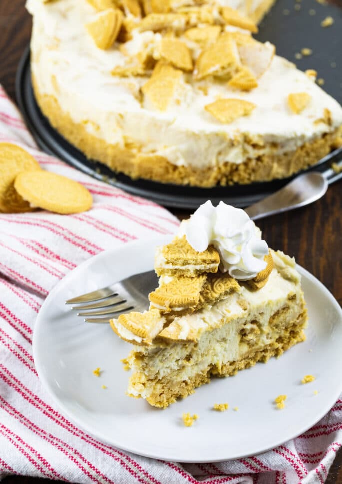 No-Bake Golden Oreo Cheesecake - Spicy Southern Kitchen