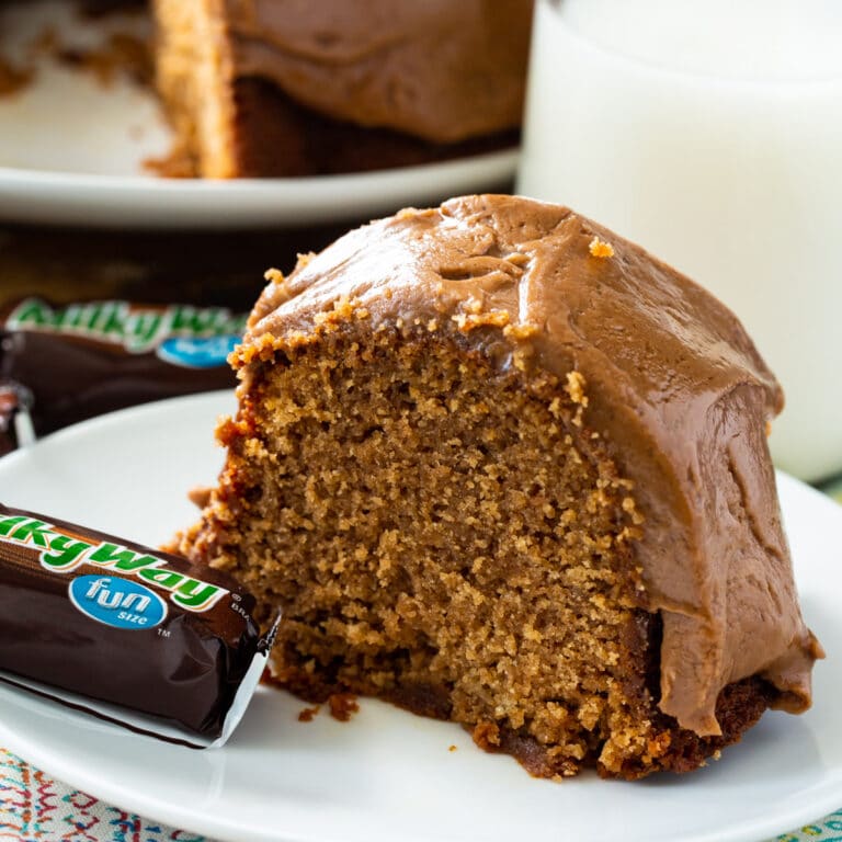 Milky Way Pound Cake - Spicy Southern Kitchen