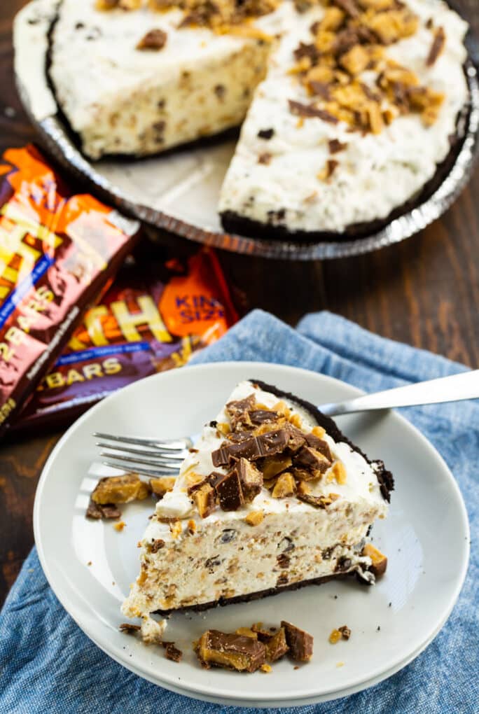 Frozen Toffee Pie - Spicy Southern Kitchen