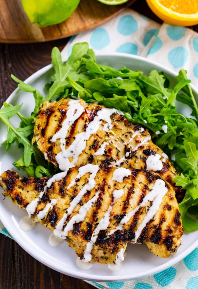 Grilled Citrus Chicken - Spicy Southern Kitchen