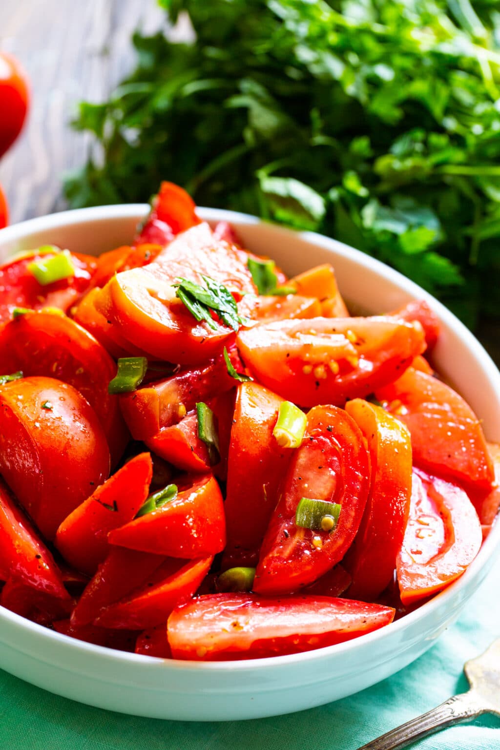Marinated Tomatoes - Spicy Southern Kitchen