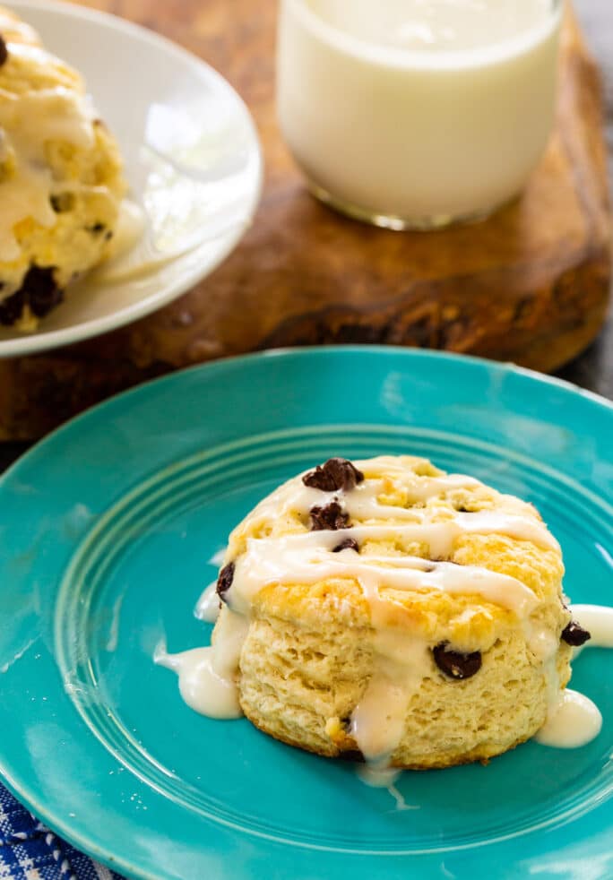 Chocolate Chip Biscuits - Spicy Southern Kitchen