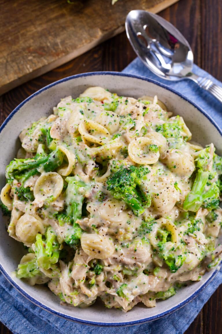 Turkey Broccoli Alfredo - Spicy Southern Kitchen