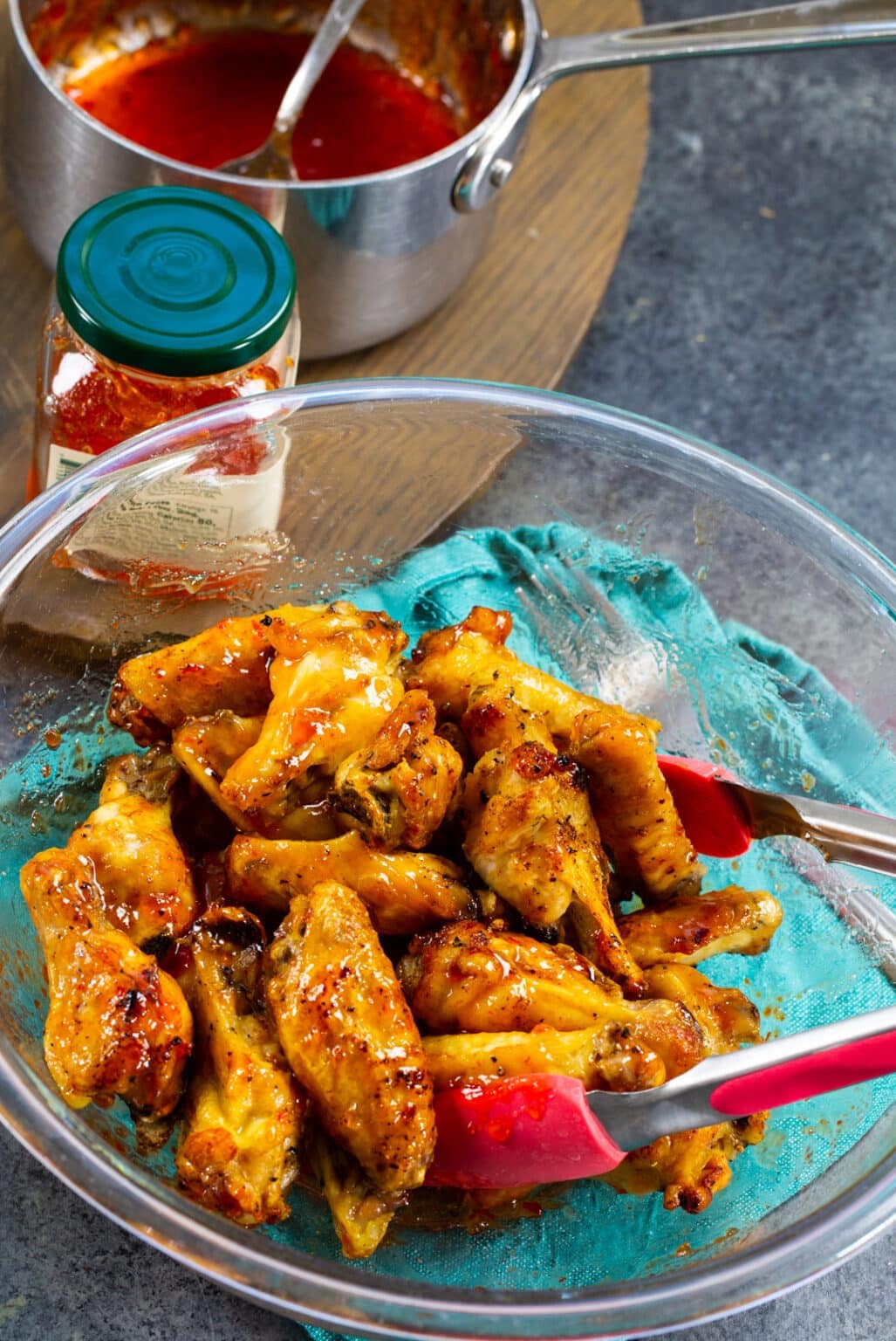 Pepper Jelly Chicken Wings - Spicy Southern Kitchen