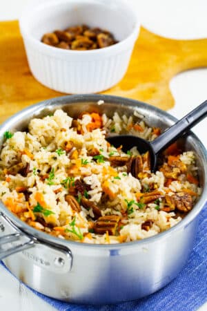 Pecan Rice Pilaf - Spicy Southern Kitchen