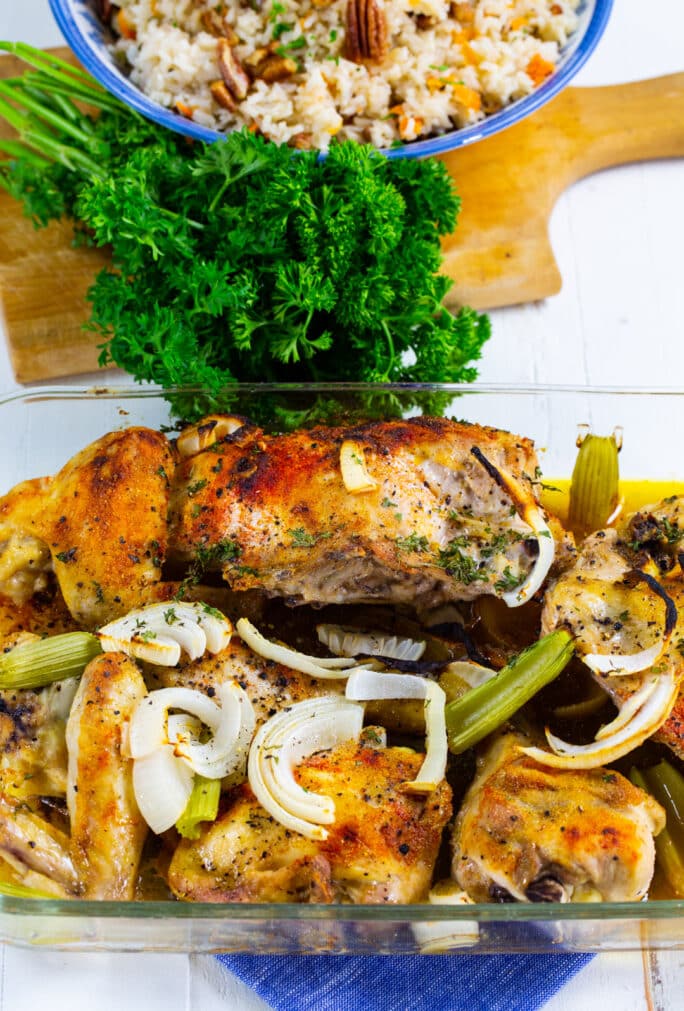 Southern Baked Chicken - Spicy Southern Kitchen