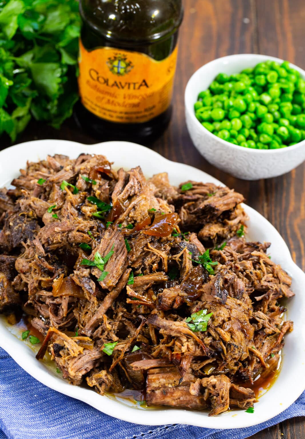 Crock Pot Balsamic Roast Beef - Spicy Southern Kitchen