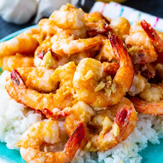 Hawaiian Garlic Shrimp - Spicy Southern Kitchen