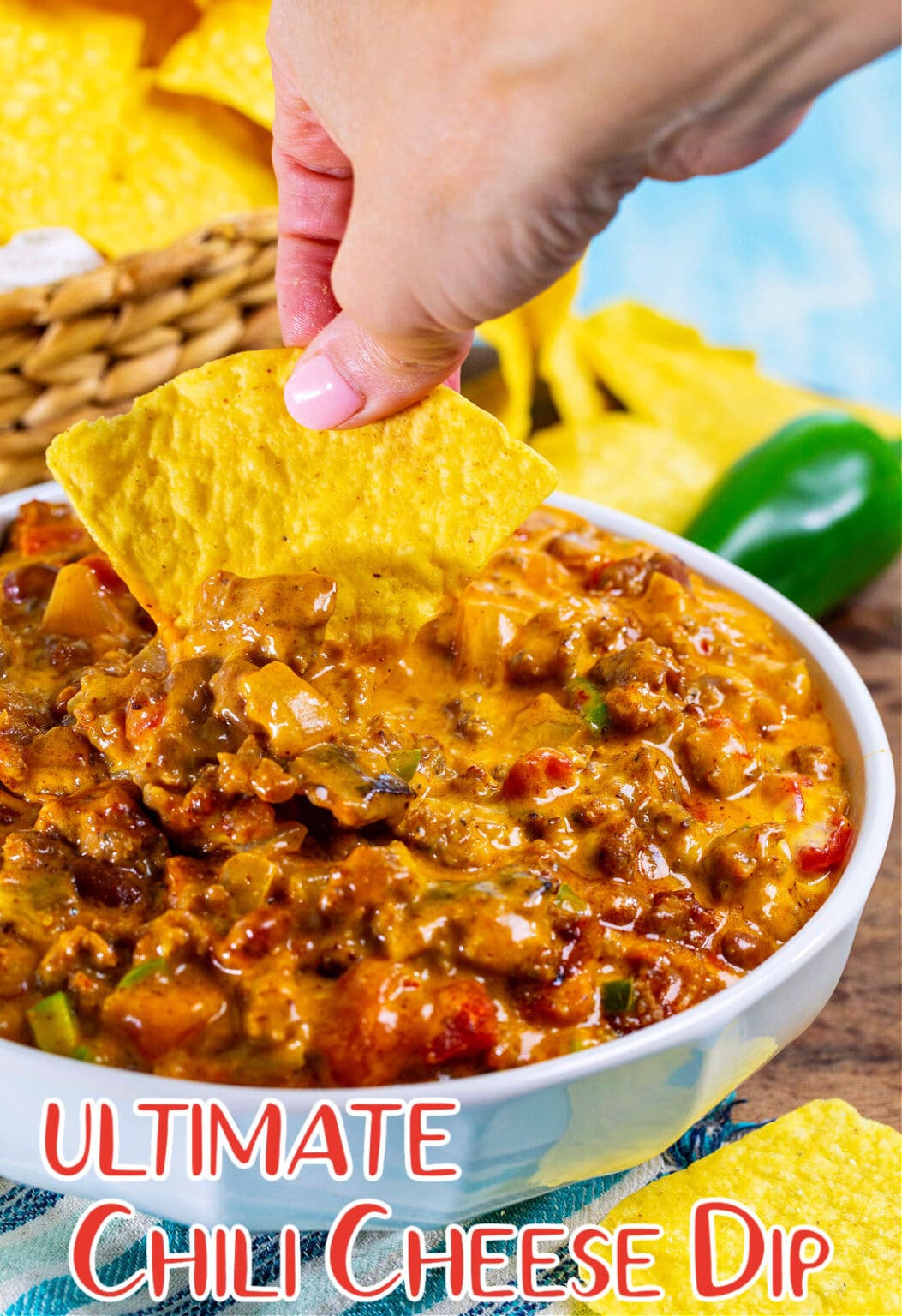 Ultimate Chili Cheese Dip - Spicy Southern Kitchen