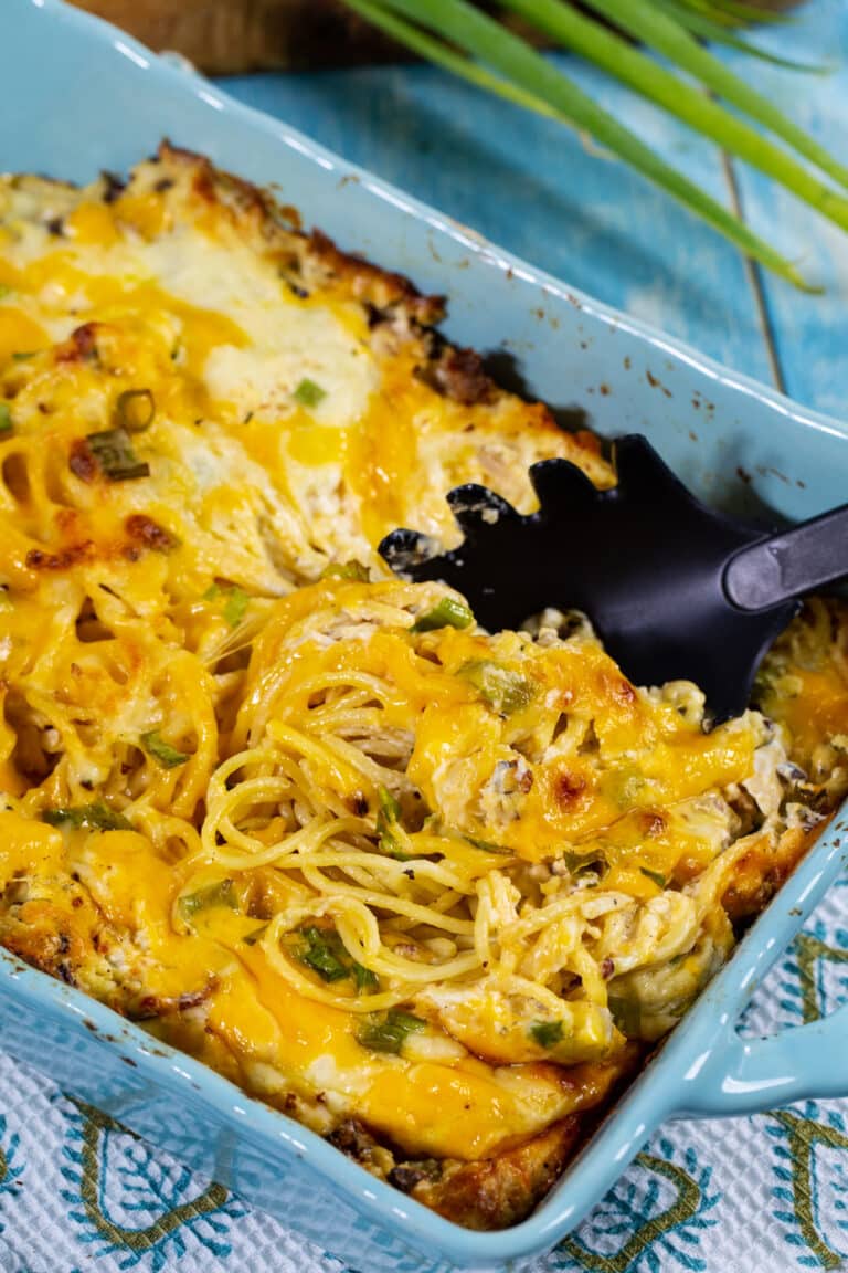 Crack Chicken Spaghetti - Spicy Southern Kitchen