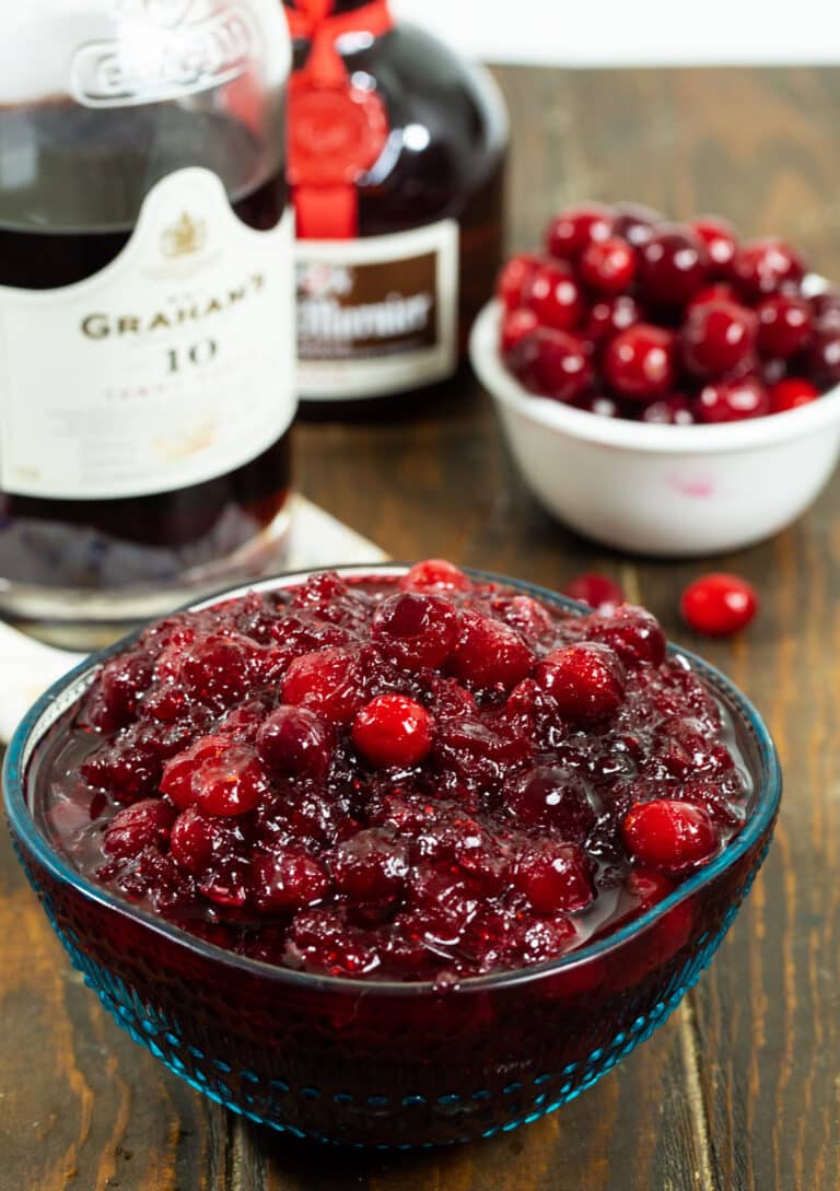 Boozy Cranberry Sauce - Spicy Southern Kitchen