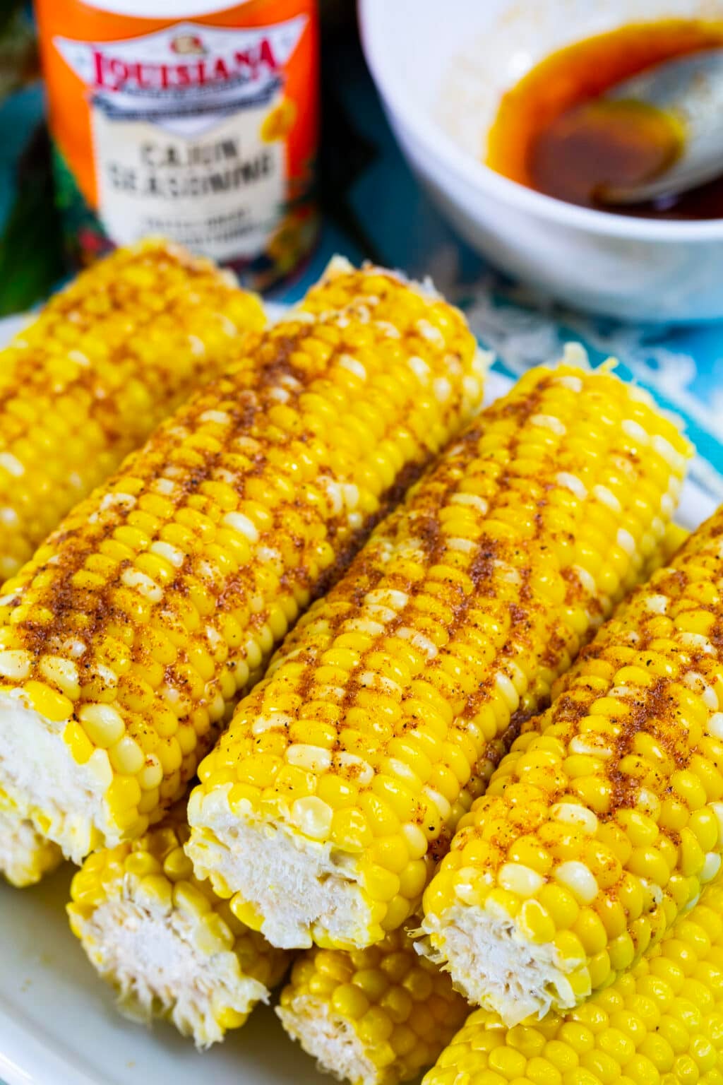 Cajun Buttered Corn - Spicy Southern Kitchen