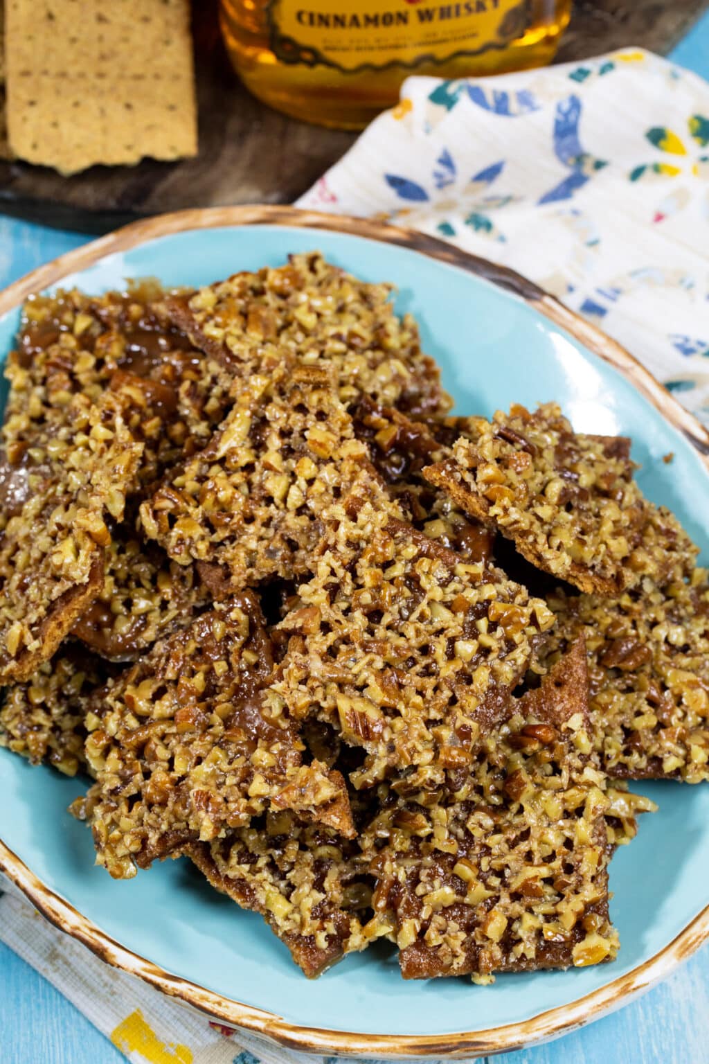 Fireball Graham Cracker Candy - Spicy Southern Kitchen