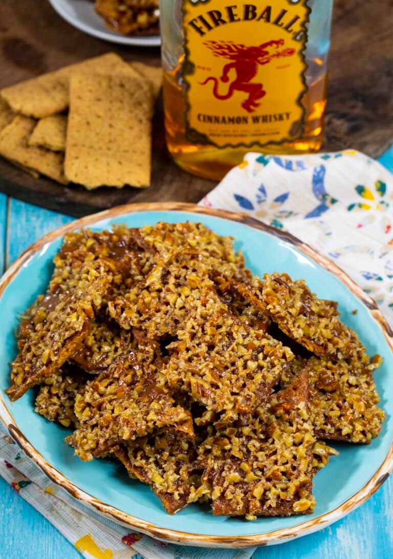 Fireball Graham Cracker Candy - Spicy Southern Kitchen