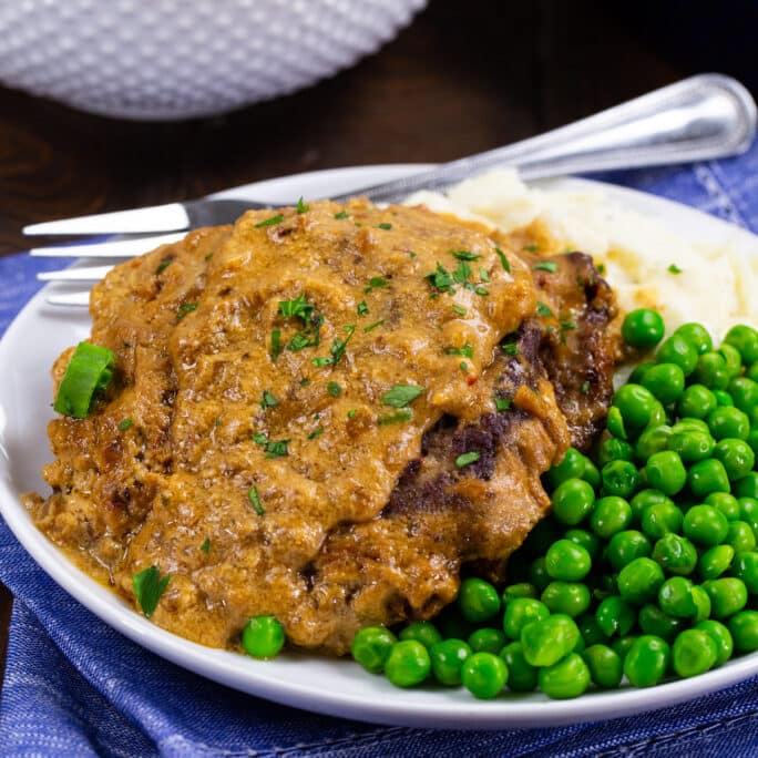 Sour Cream Cubed Beef - Spicy Southern Kitchen