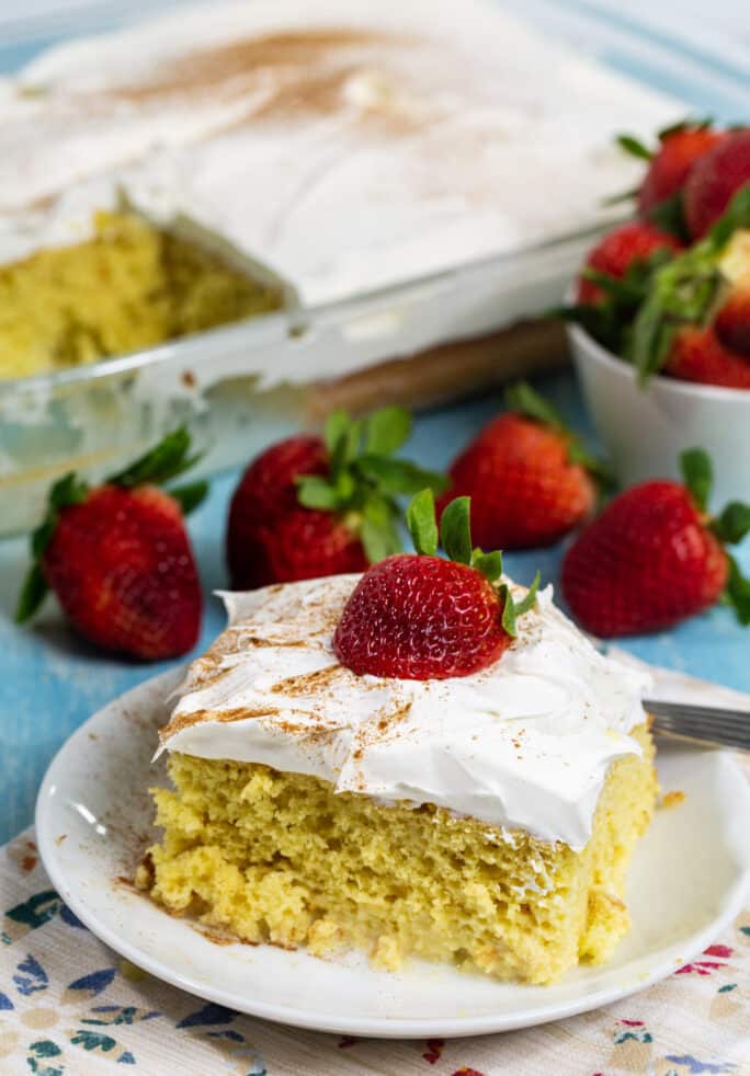 Easy Tres Leches Cake - Spicy Southern Kitchen