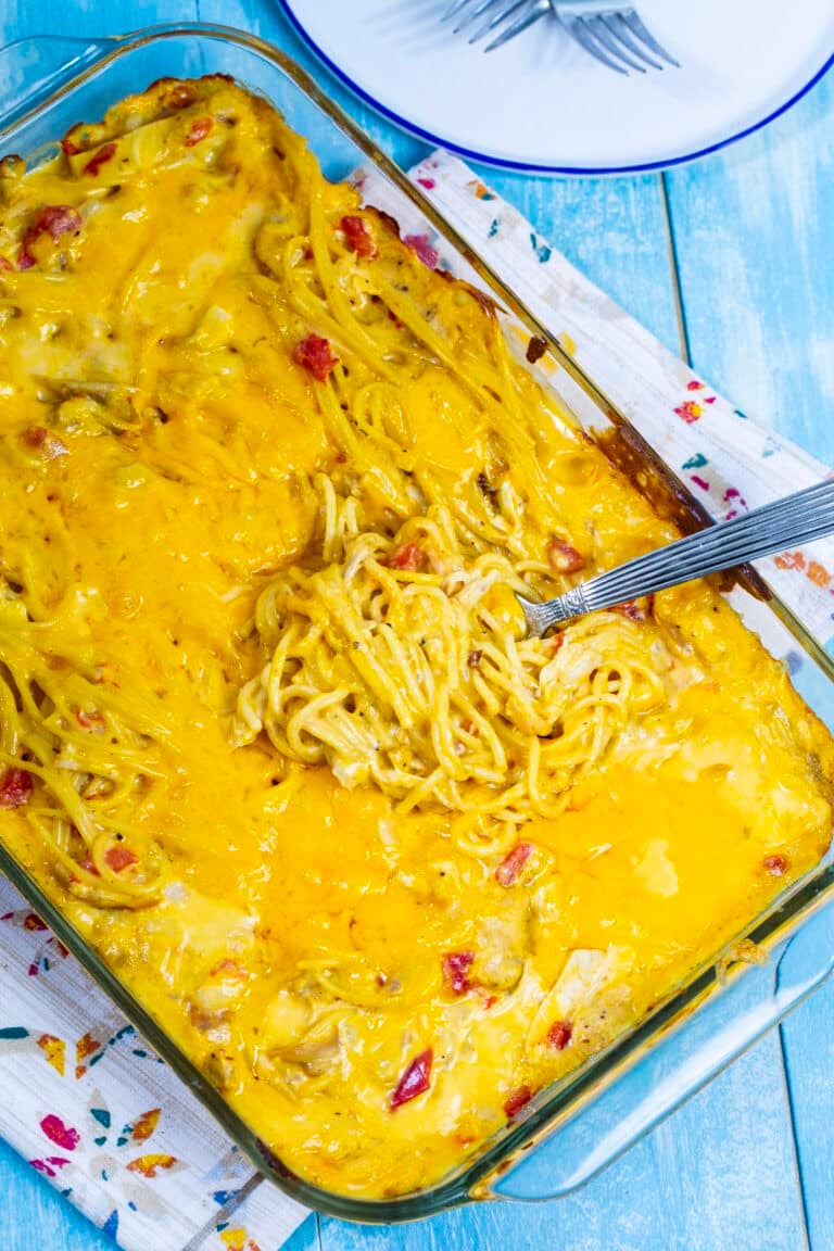 Spicy Chicken Spaghetti - Spicy Southern Kitchen