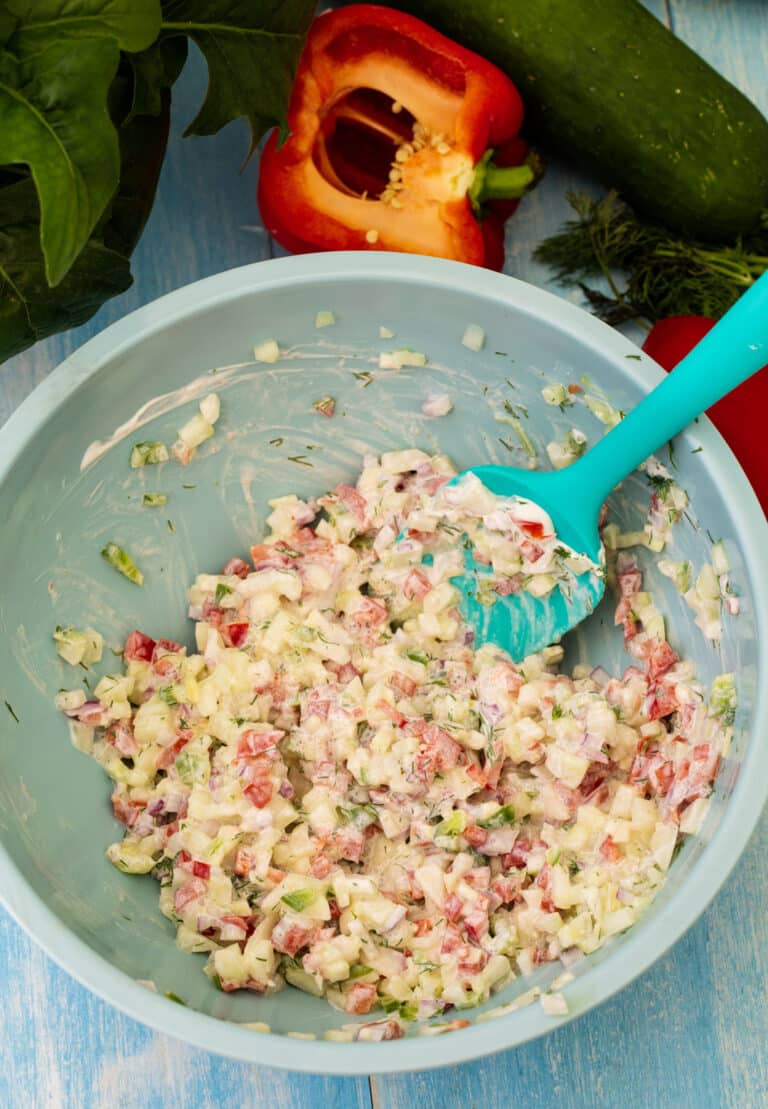 Creamy Cucumber Salsa - Spicy Southern Kitchen