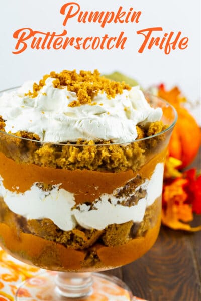 Butterscotch Pumpkin Trifle - Spicy Southern Kitchen