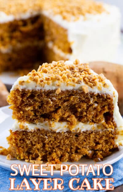 Sweet Potato Layer Cake - Spicy Southern Kitchen