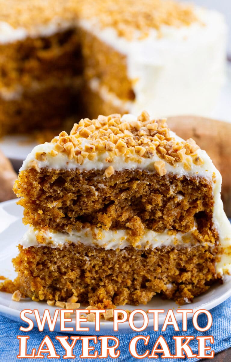 Sweet Potato Layer Cake - Spicy Southern Kitchen