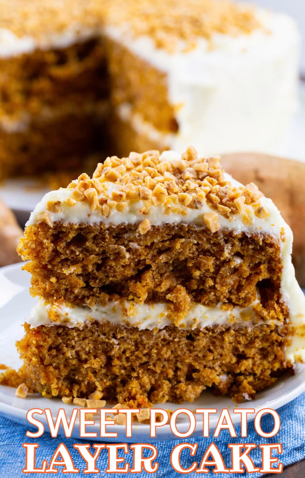 Sweet Potato Layer Cake - Spicy Southern Kitchen