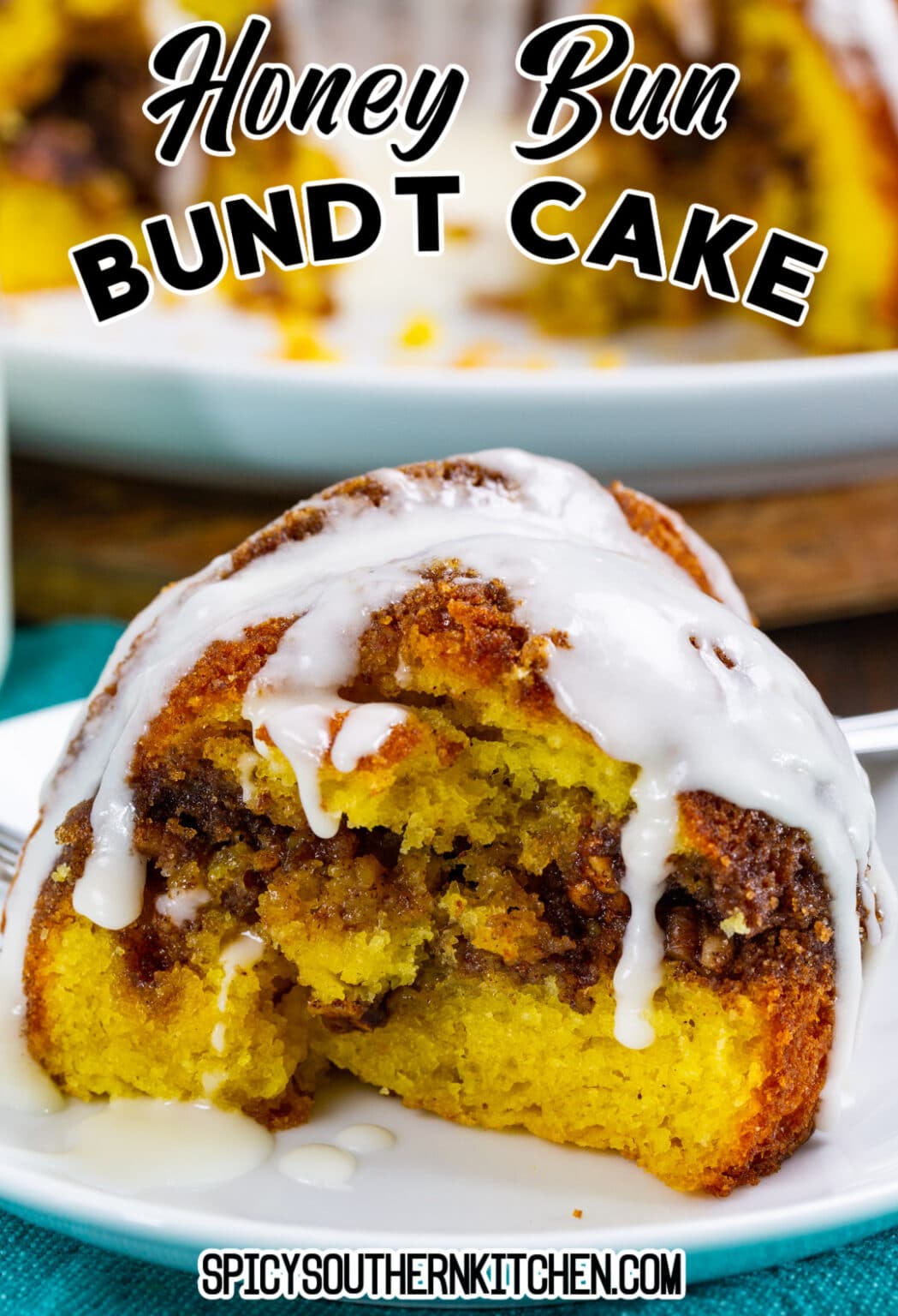 Honey Bun Bundt Cake - Spicy Southern Kitchen