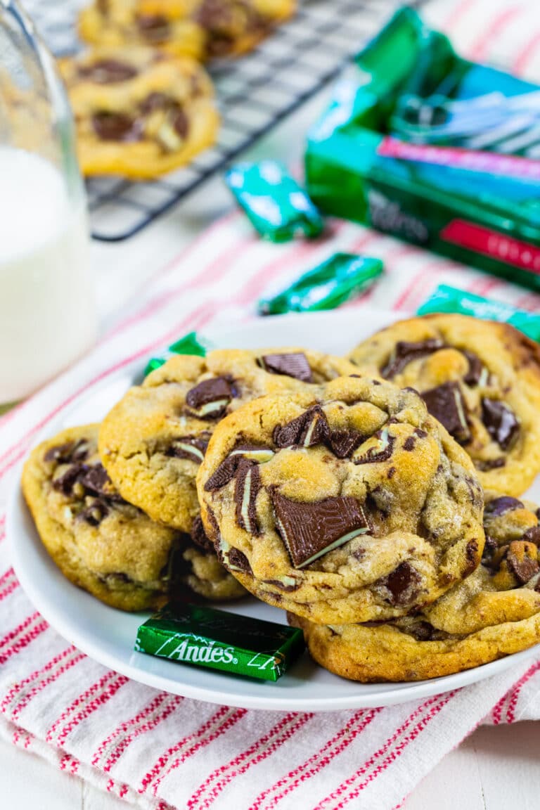 Andes Mint Cookies - Spicy Southern Kitchen