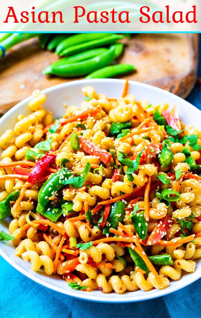 Asian Pasta Salad - Spicy Southern Kitchen