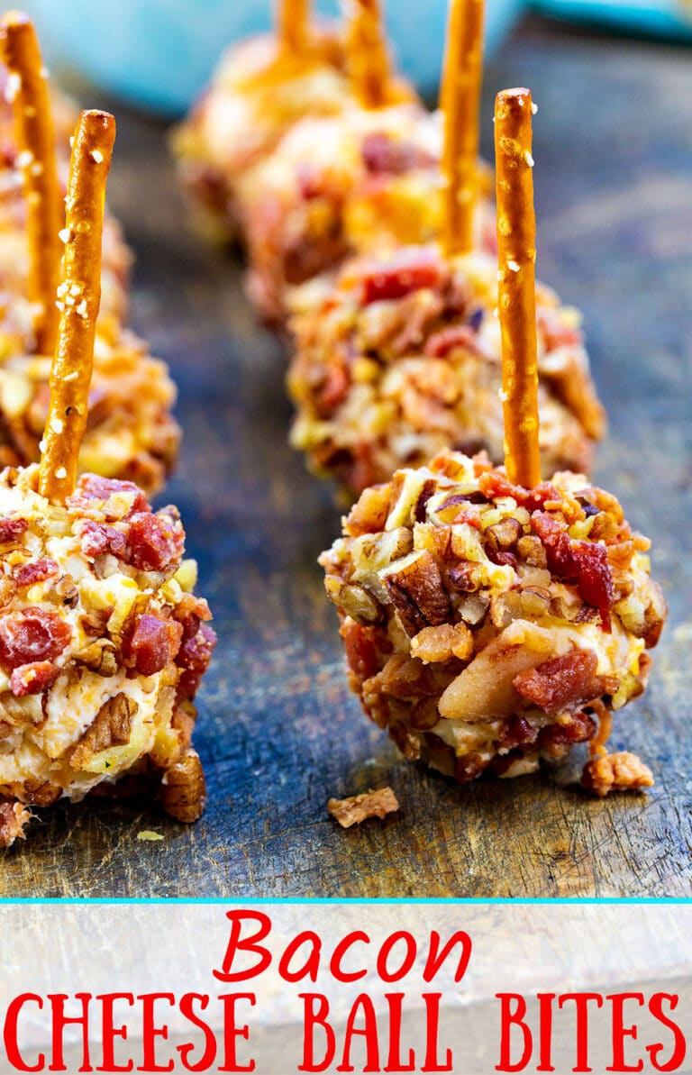 Bacon Cheese Ball Bites - Spicy Southern Kitchen