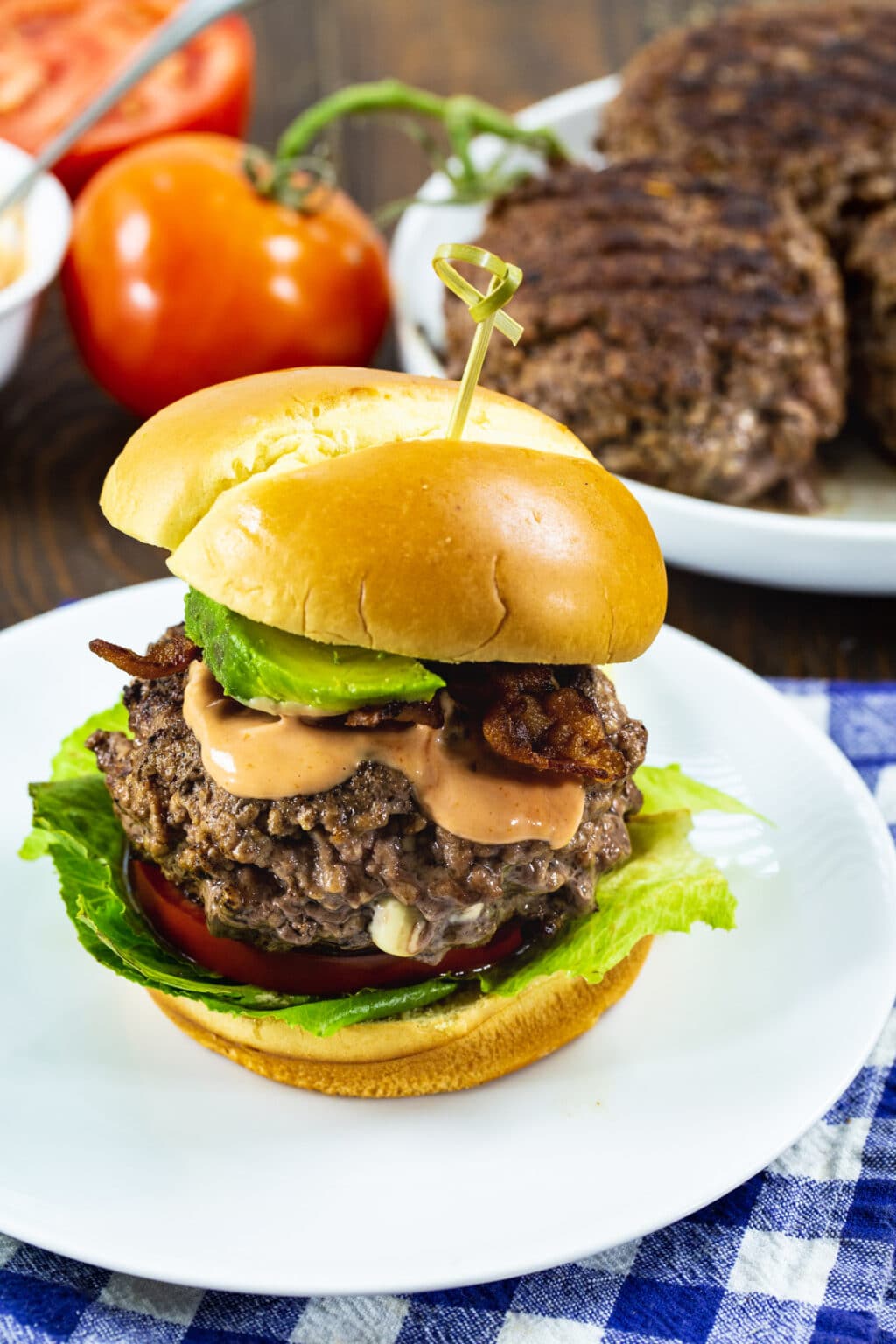 Black and Blue Burgers - Spicy Southern Kitchen
