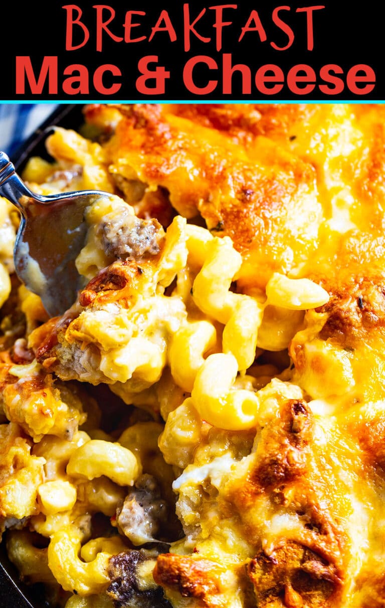Breakfast Mac and Cheese Recipe - Spicy Southern Kitchen