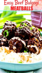 Easy Beef Bulgogi Meatballs - Spicy Southern Kitchen