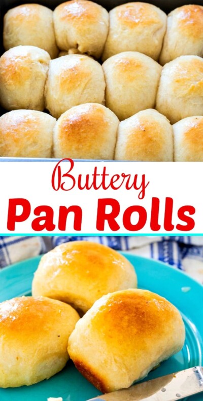 Buttery Pan Rolls - Spicy Southern Kitchen