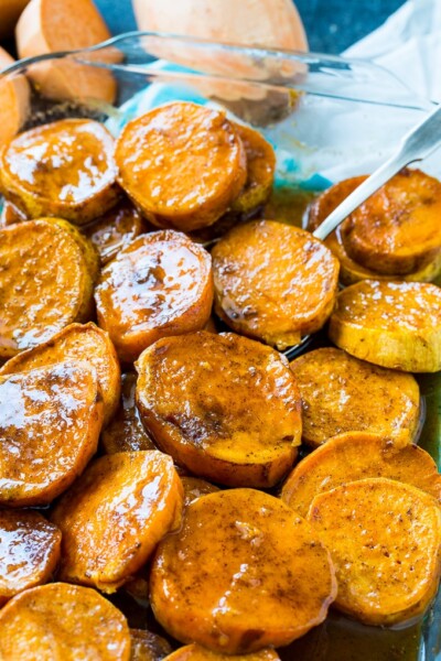 Southern Candied Sweet Potatoes - Spicy Southern Kitchen